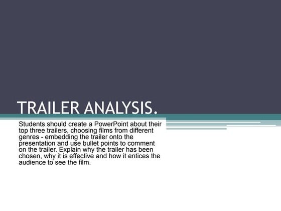 True Romance research analysis | PPT