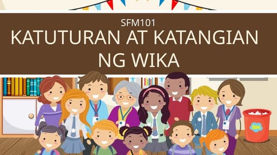Fil1 aralin 1-katuturan at katangian ng wika | PDF