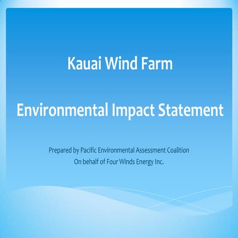 Mock EIS Presentation | PPT