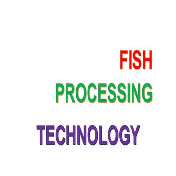 Preservation of fish | PPTX