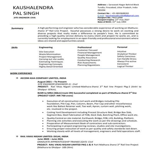 RCD INTERNSHIP REPORT | PDF