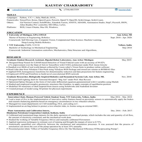 Kasra Mokhtari Resume 2021 | PDF