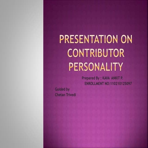 110210125097 | PPT | Free Download