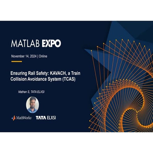 Kavach training project for railway department | PPTX