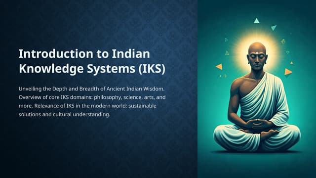 Introduction to Indian Knowledge System.pptx
