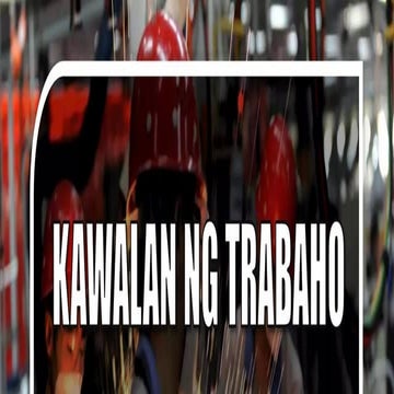 AP 10 Q2 - Kawalan ng trabaho (unemployment).pptx