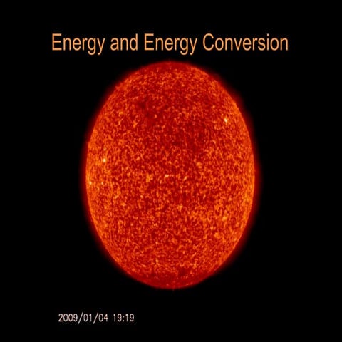 Energy Conversions | PPT