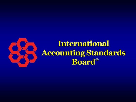 International Accounting Standard Board(IASB) - Structure | PPT