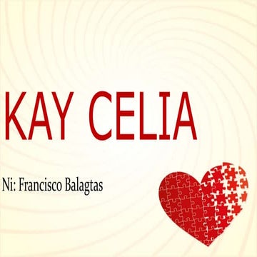 Kay celia | PPTX