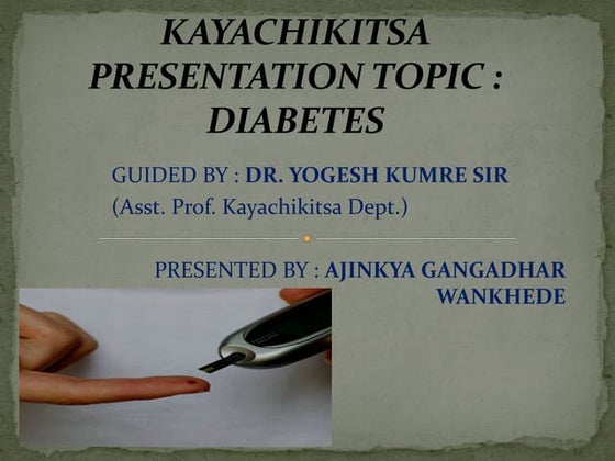 Diabetes mellitus- Easy explanation for Nurses | PDF