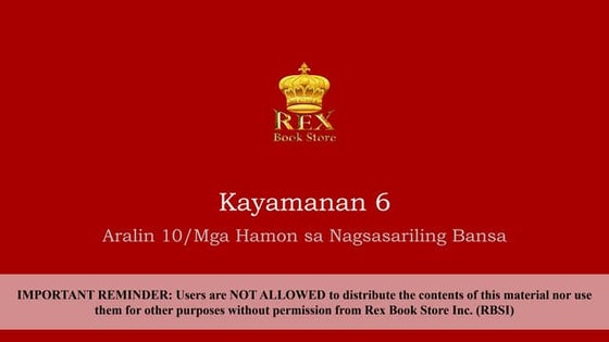 Mga Hamon at Suliranin sa Kasarinlan Pagkatapos ng Ikalawang Digmaan | PPT