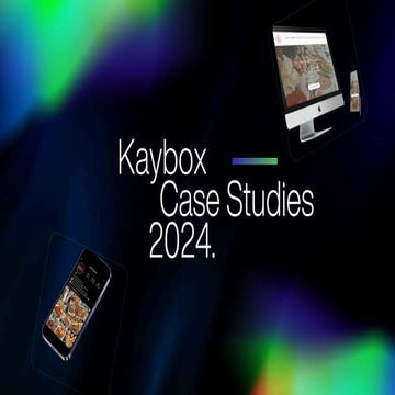 Kaybox Case Studies Digital Marketing And Web Design | PPT