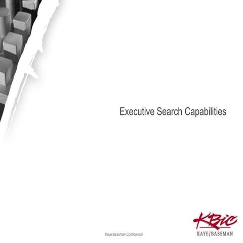 Kaye bassman capabilities | PPT