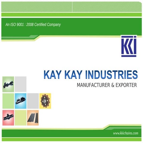 Kay Kay Industries, Jalandhar, Forged Chain, Conveyor and Elevator | PDF