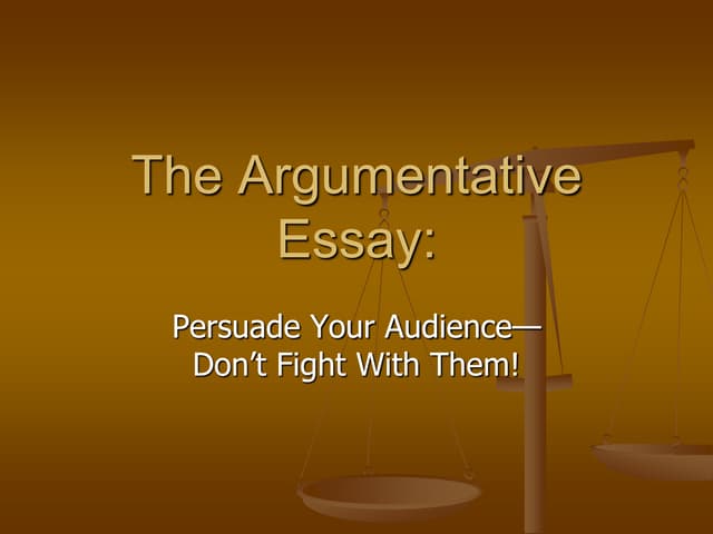 Argumentation | PPT