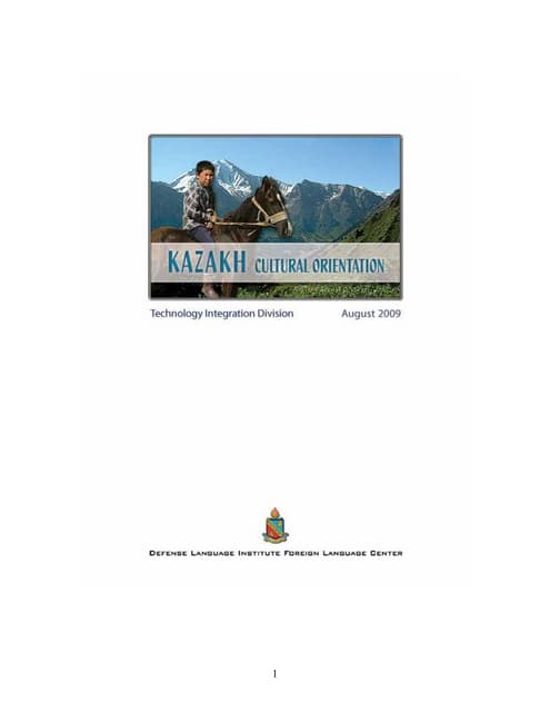 The History of Kazakhstan | PDF