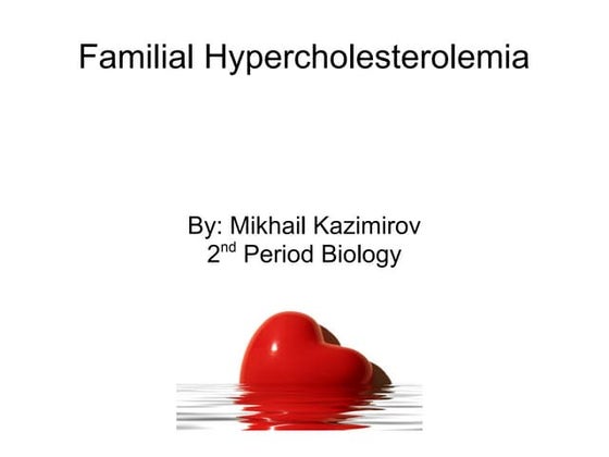 Familial Hypercholesterolemia (FH) Educational Brochure | PDF