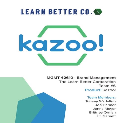 Kazoo! Branding Guidelines | PDF