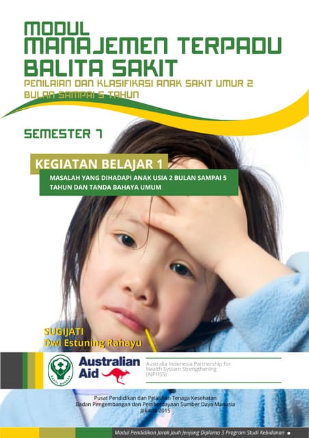 Manajemen Terpadu Balita Sakit (MTBS)/ Manajemen Terpadu Bayi Muda ...