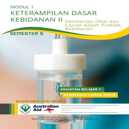 Kb 1 pemberian cairan infus | PDF