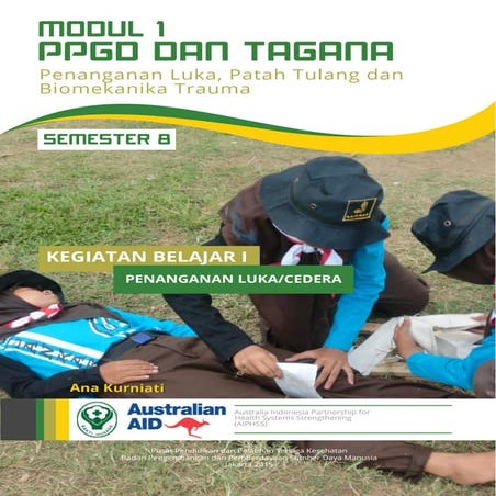 Kb 1 penanganan luka atau cedera | PDF