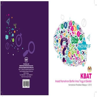 KBAT Inisiatif Kemahiran Berfikir Aras Tinggi di Sekolah, KPM 2013.pdf