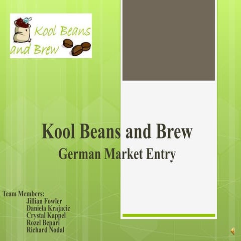 Kool Beans & Brew | PPT