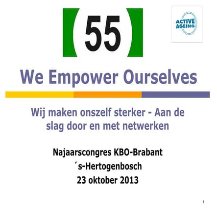 Kbo brabant we empower ourselves def | PPT