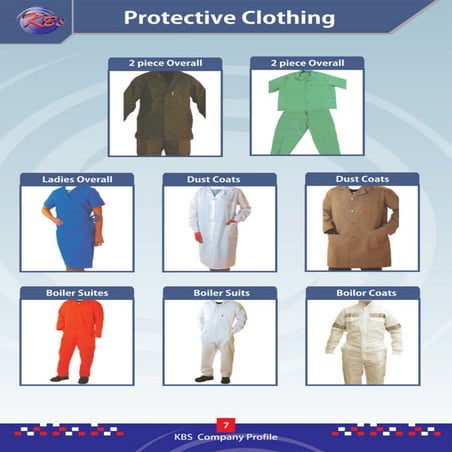 KBS Corporate & Safety - Protective Clothing Catalogue | PDF
