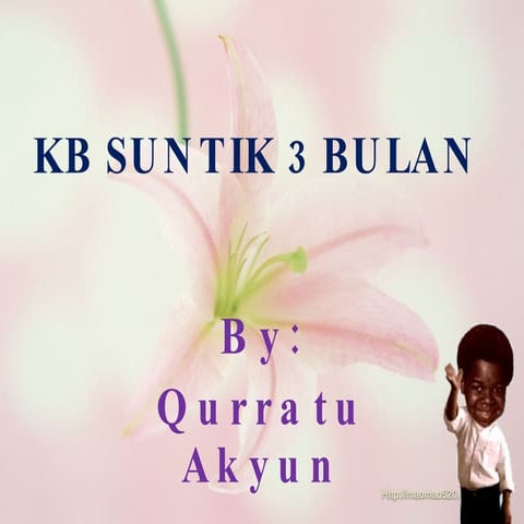 Kb suntik 3 bulan PPT | PPT