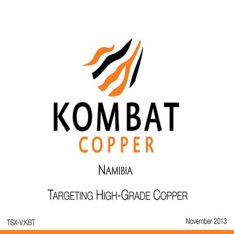 Kombat Copper Corporate Presentation | PDF