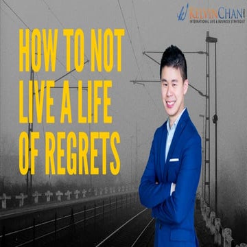 Top10 most common regrets in life | PPTX