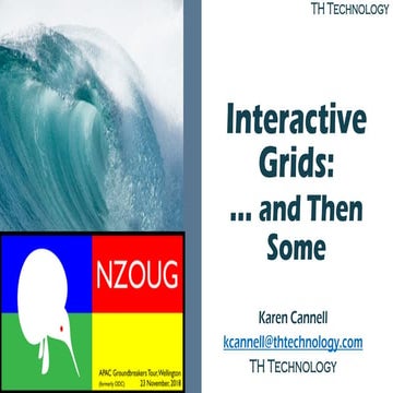 APEX 18 Interactive Grids: And Them Some, Part 2 | PDF | Web ...