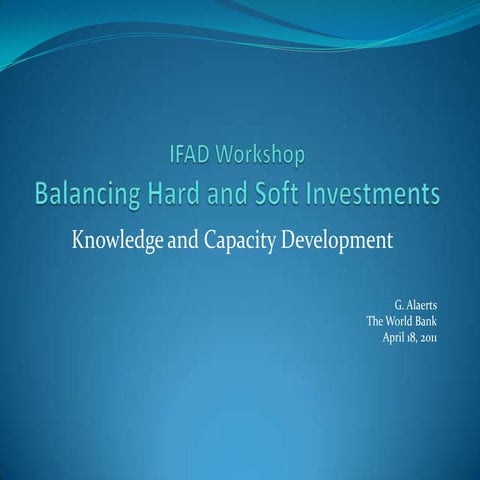 Knowledge and Capacity Development | PPTX