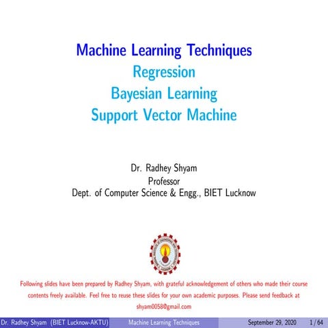 Regression Bayesian Learning And Support Vector Machine Pdf 7378