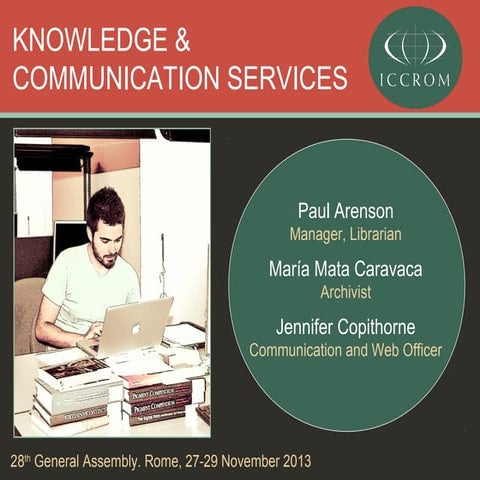 Knowledge and Communication Services | PPT | Free Download
