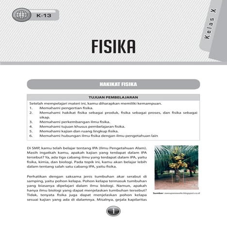 @ Kd 3.1 kls x hakikat fisika | PDF