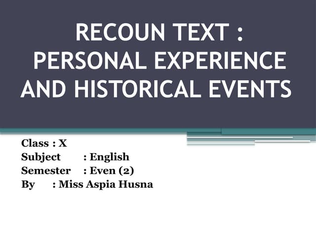 Begginer recount text learning in indonesian.pptx