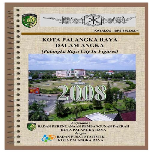 Kota Palangka Raya Dalam Angka 2008 | PDF