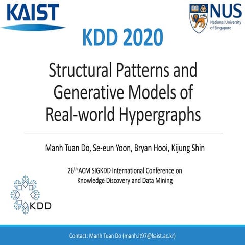 Kdd'20 presentation 223 | PPTX