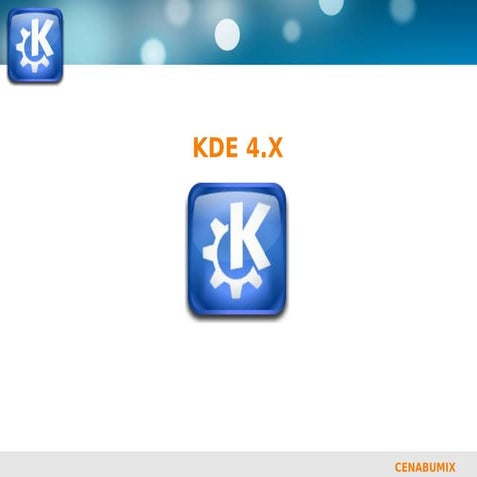 Présentation de KDE4 | PDF