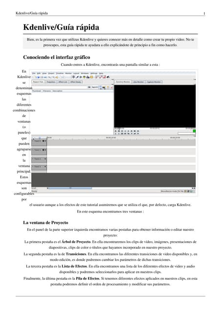 Kdenlive | PDF