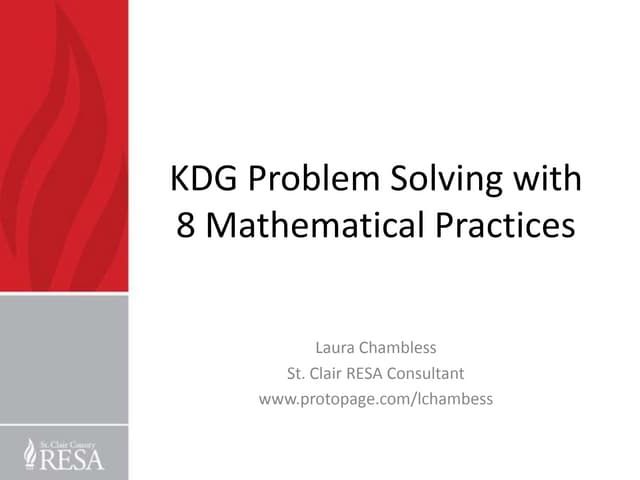 Strategies for solving math word problems | PPT