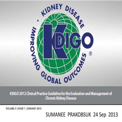 KDIGO CKD 2012 | PDF