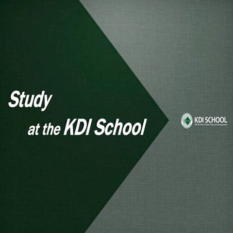 Korea Development Institute (KDI) School | PDF