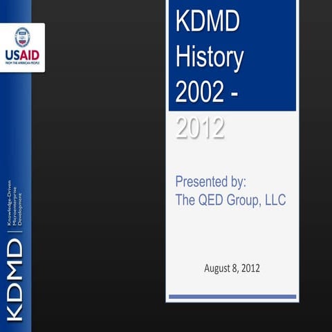 Kdmd History - 2012 | PPT | Free Download