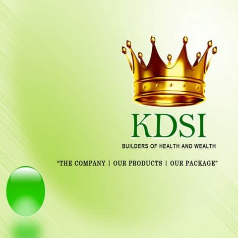 KING DNARMSA SPIRULINA INTERNATIONAL KDSI PRESENTATION | PPT