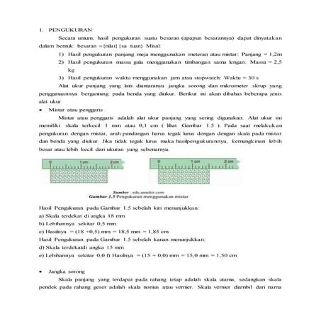 Ke 1 pengukuran | PDF