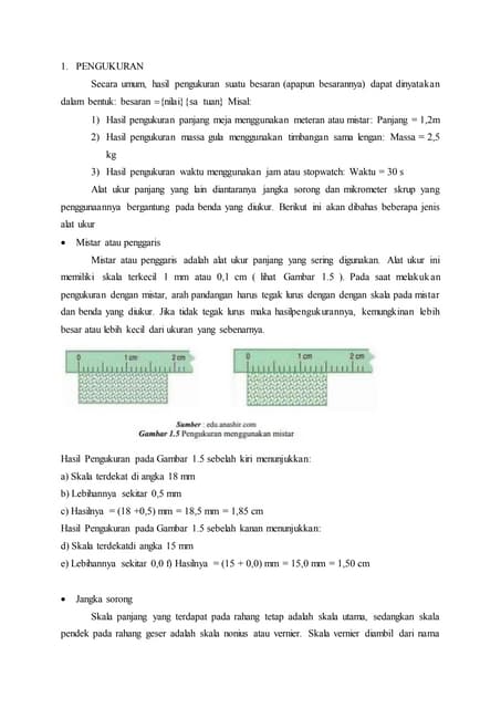 Gambar alat ukur penggaris | PDF
