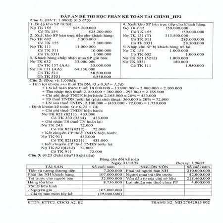 Ke toan-tc2 cdcq-a2b2 | PDF